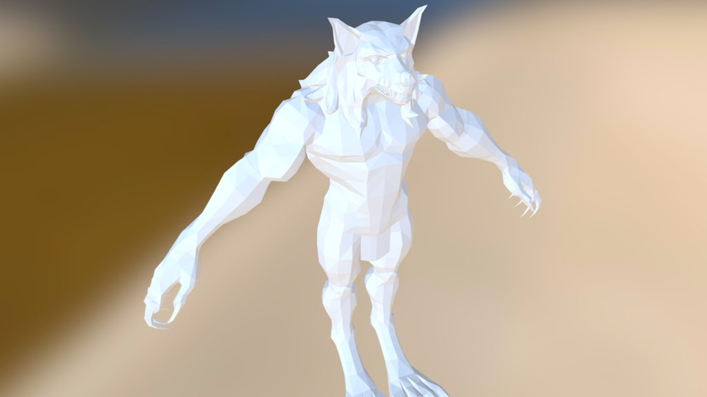 Werewolf - 3D model by david (@david.higuita.75) [06f89e3] - Sketchfab