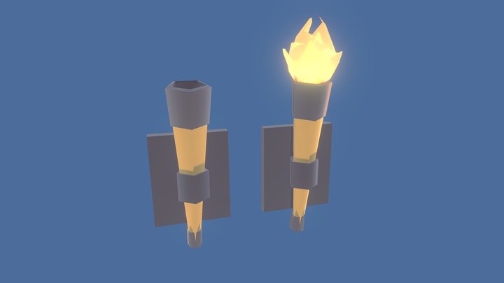 Medievaltorch 3D models - Sketchfab