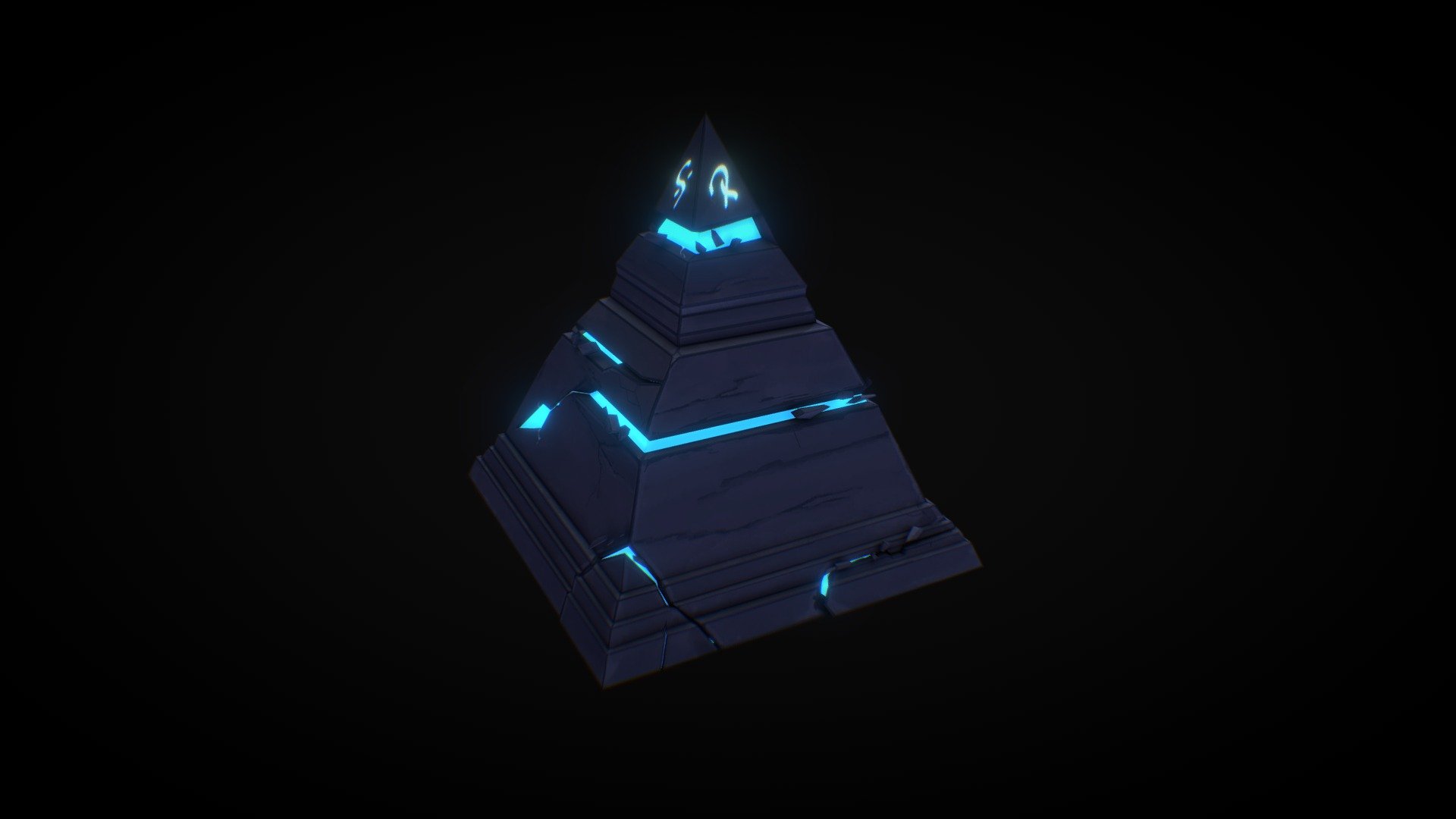 Magic pyramide - 3D model by Nira_Doe [06fa7b0] - Sketchfab
