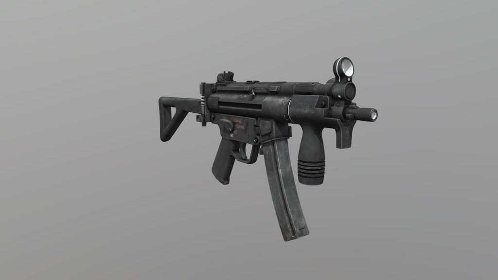 SMG Weapons - A 3D model collection by SPU (@SPU123) - Sketchfab
