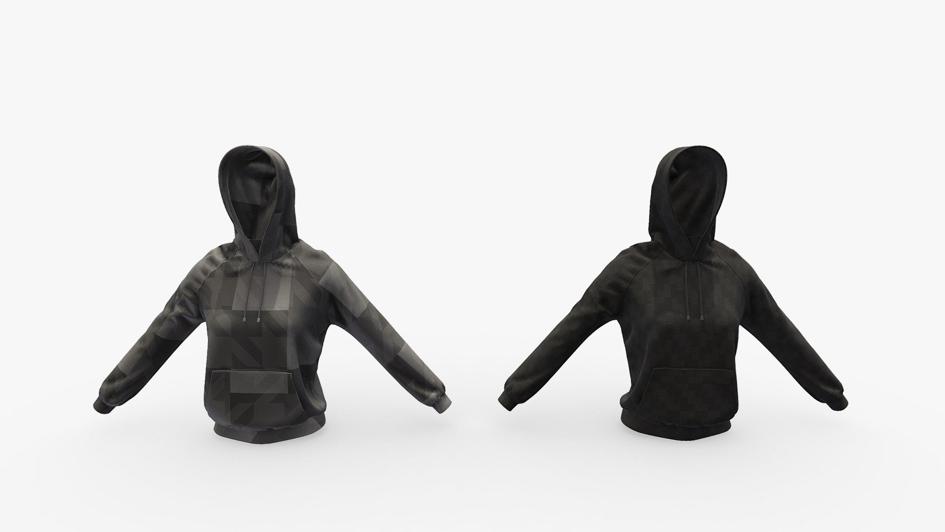 Standard Hoodies - Buy Royalty Free 3D model by Pieter Ferreira ...