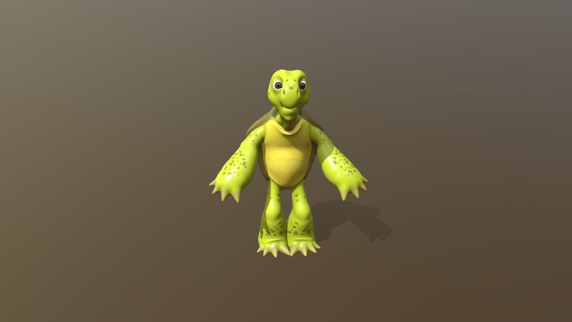 Turtle Backflip - 3D model by Pixel Hearts (@pixelhearts) [06fbce8 ...