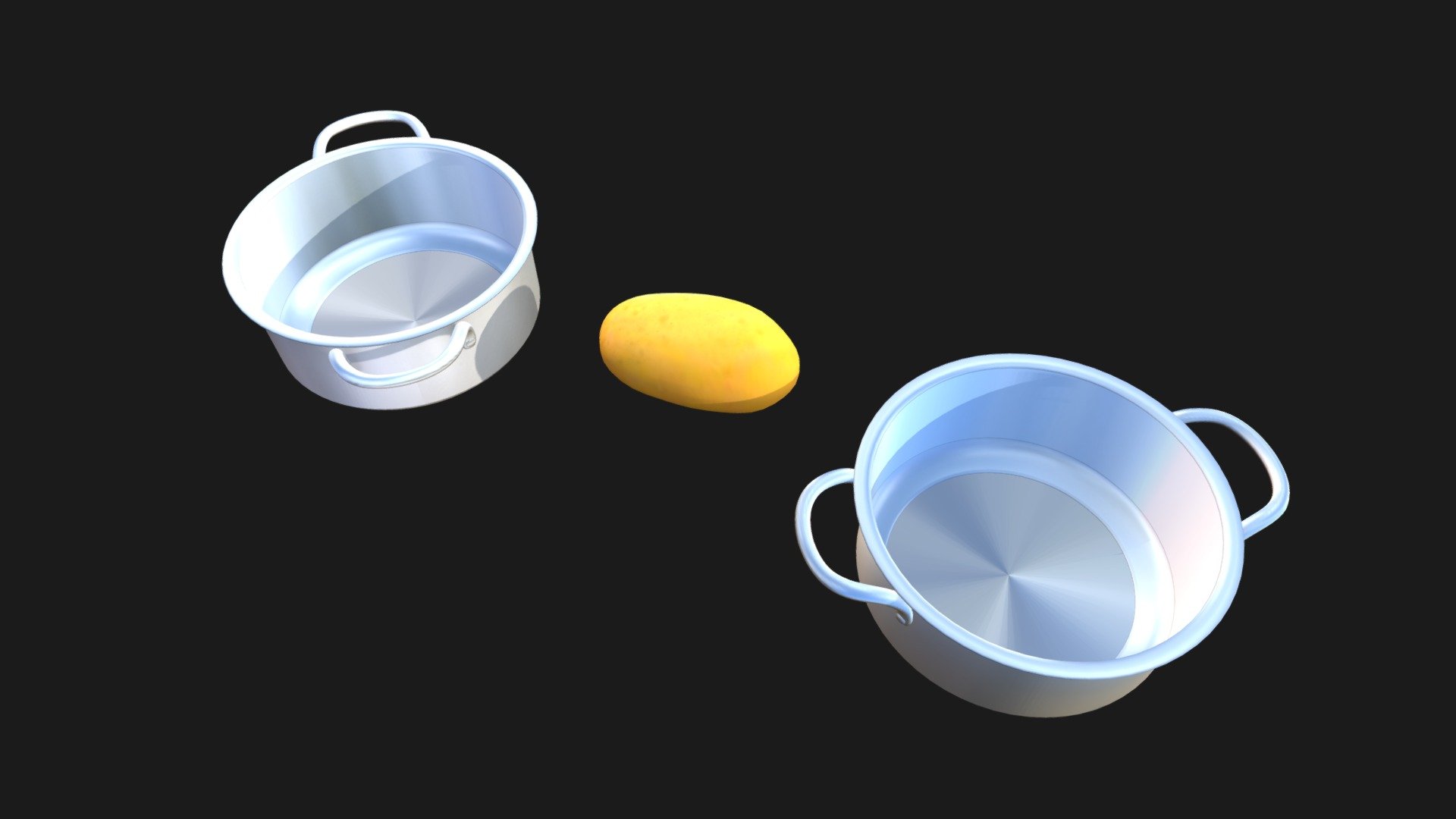 The Pans - 3D model by pimplik [06fc8f0] - Sketchfab