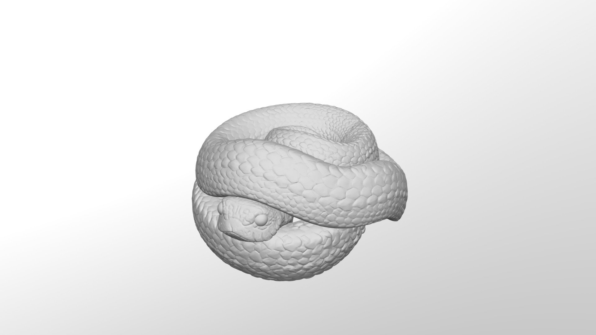 The Friendly Snake - 3D model by Frosty Dog Prints (@FrostyDogPrints ...