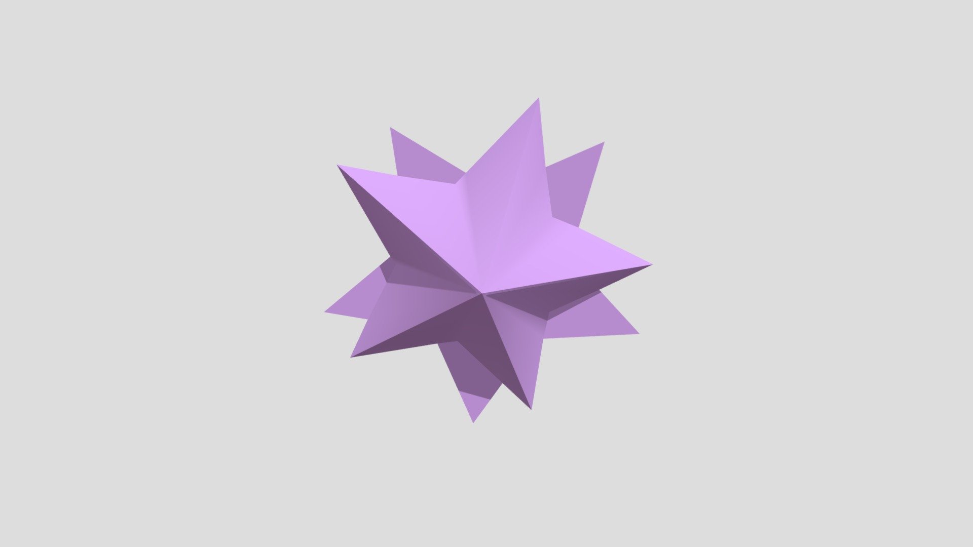 purple star - Download Free 3D model by Darleneb [06ff337] - Sketchfab