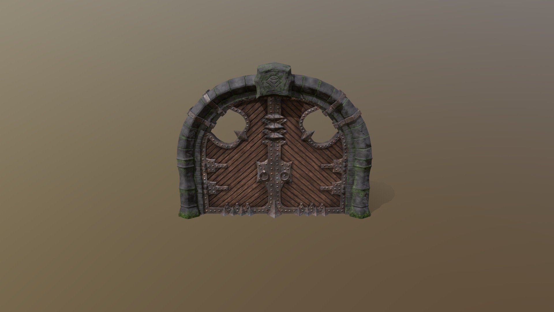 Medieval Gate - 3D model by Soritto98 [07022a9] - Sketchfab