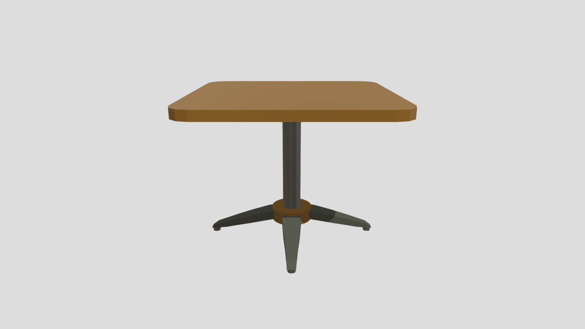 Table Square - 3D model by Thomas12-2 [0702ad6] - Sketchfab