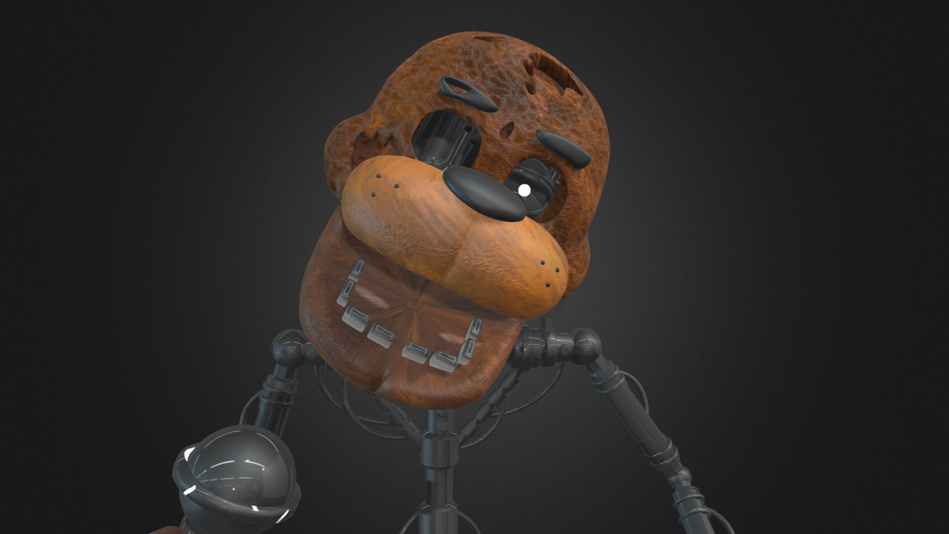 (FNATI/FNAF) Freddy - Download Free 3D model by Mortimer (@er041289 ...