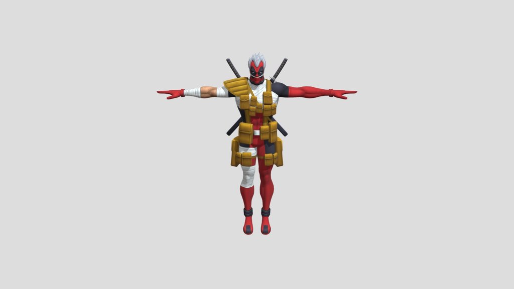 Deadpool and Friends - A 3D model collection by Nicotrico - Sketchfab