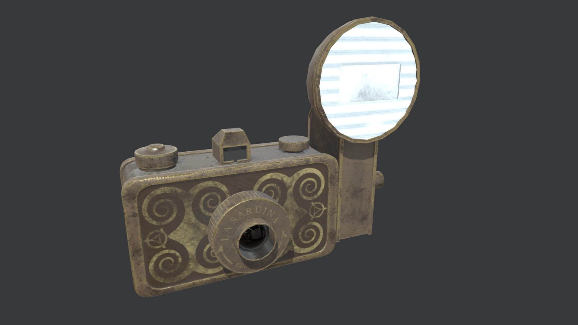 Vintage Camera - 3D model by garrettball (@garettball) [0704561 ...