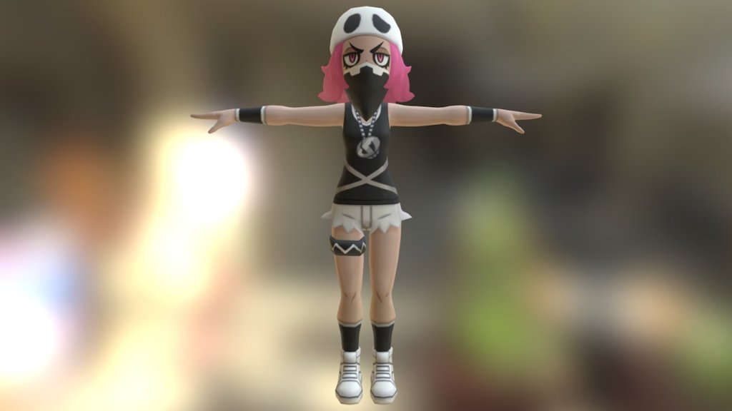 Team Skull Grunt ♀ - 3D model by Atsushii [0706a98] - Sketchfab