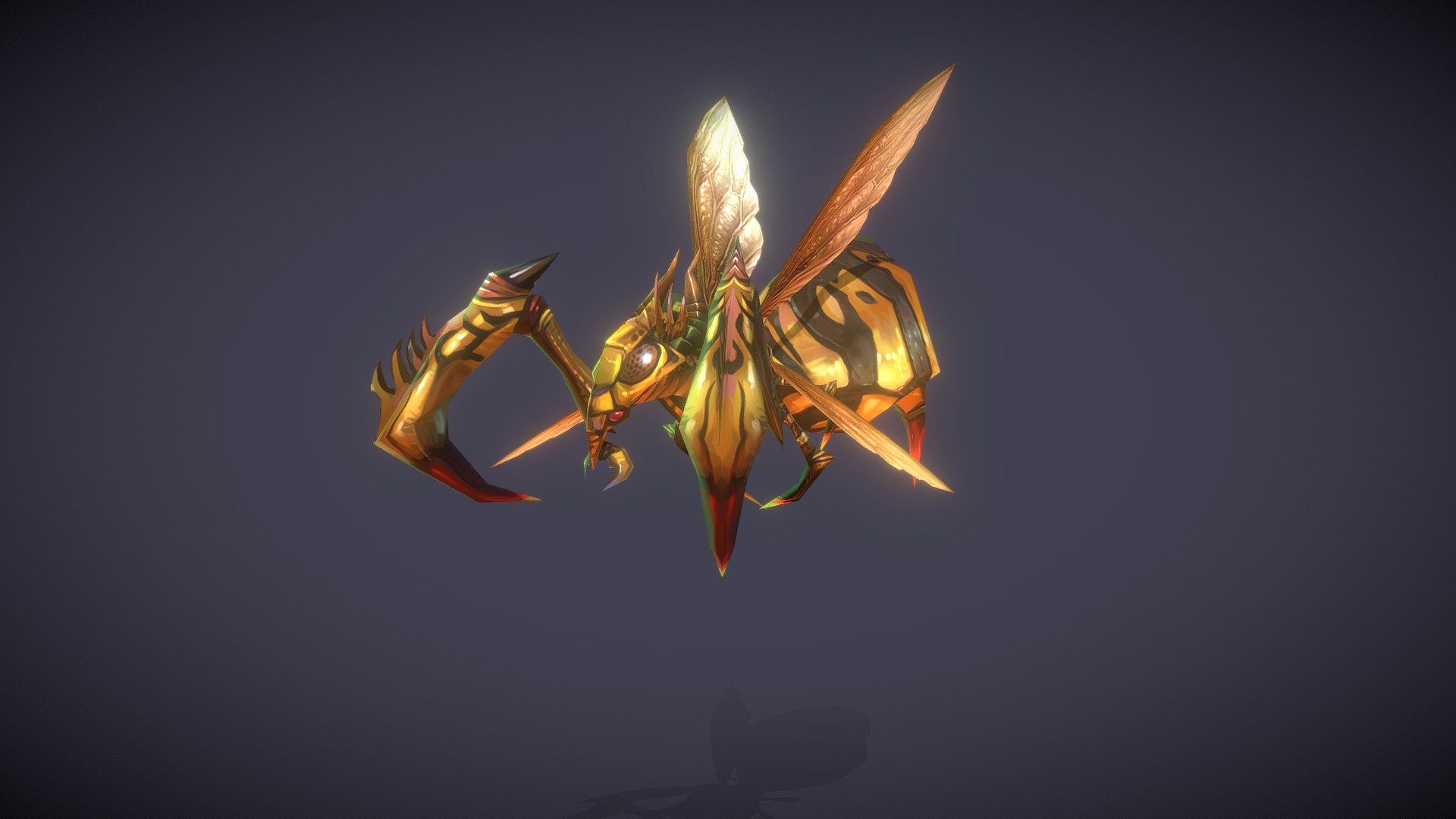 Mutant Bee 4 - 3D model by Shadya Samaha (@ShadyaSamaha) [07076f8 ...