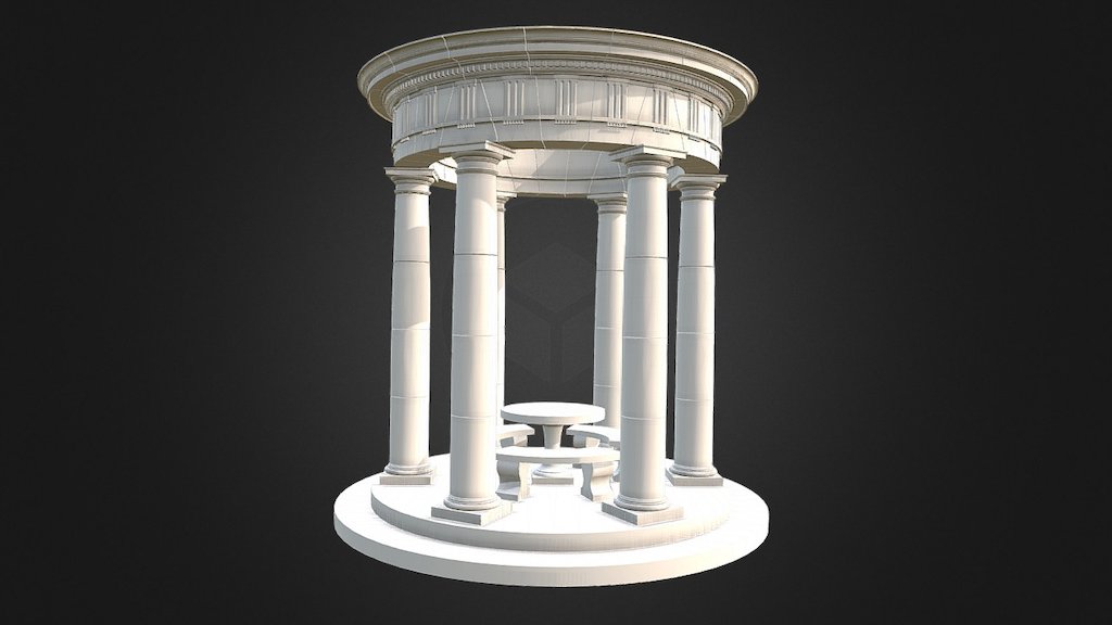 Temple 07 - 3D model by HERES [0709649] - Sketchfab