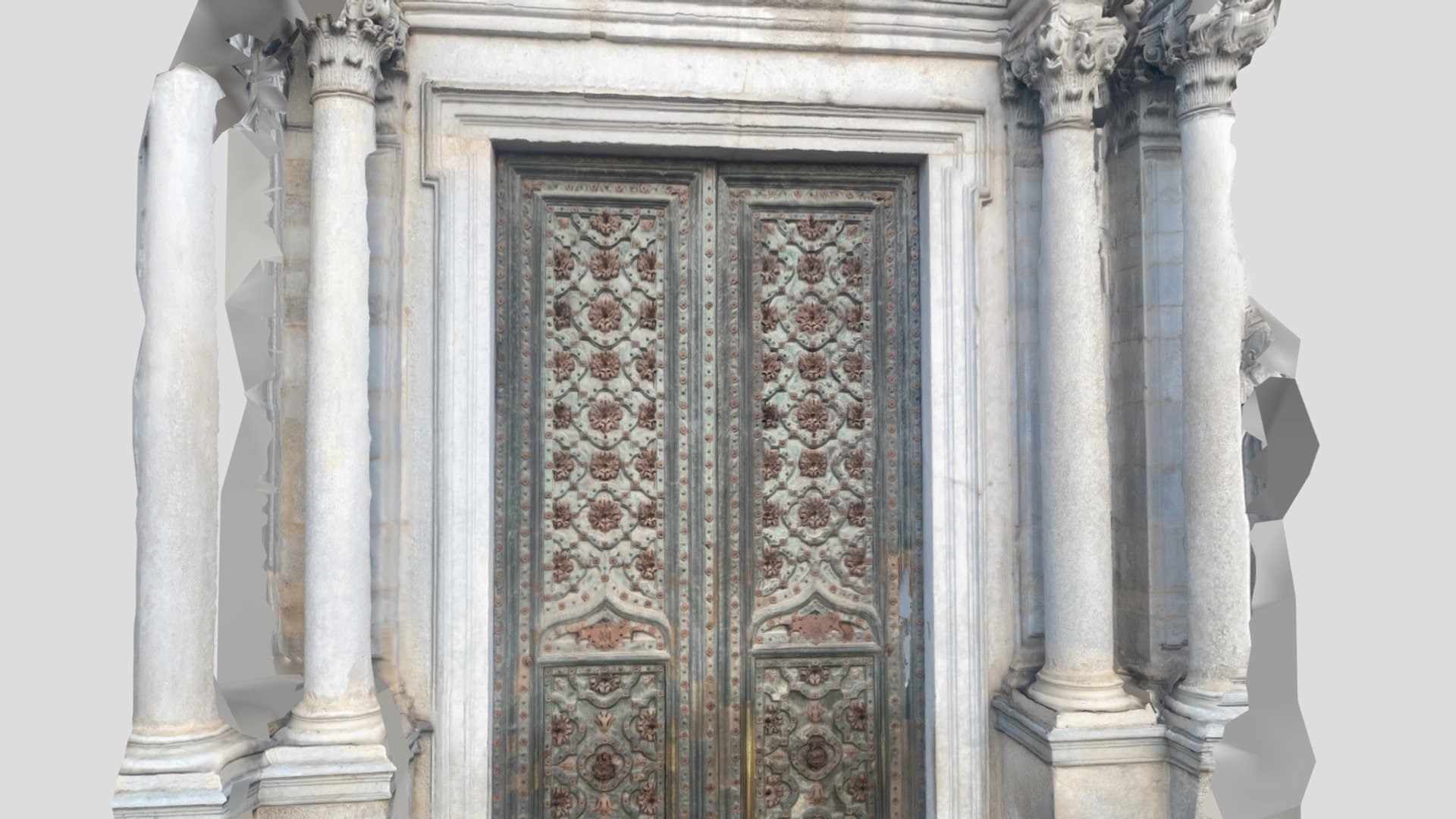 Medieval Church Gate Doors - Download Free 3D model by fatdaddy ...