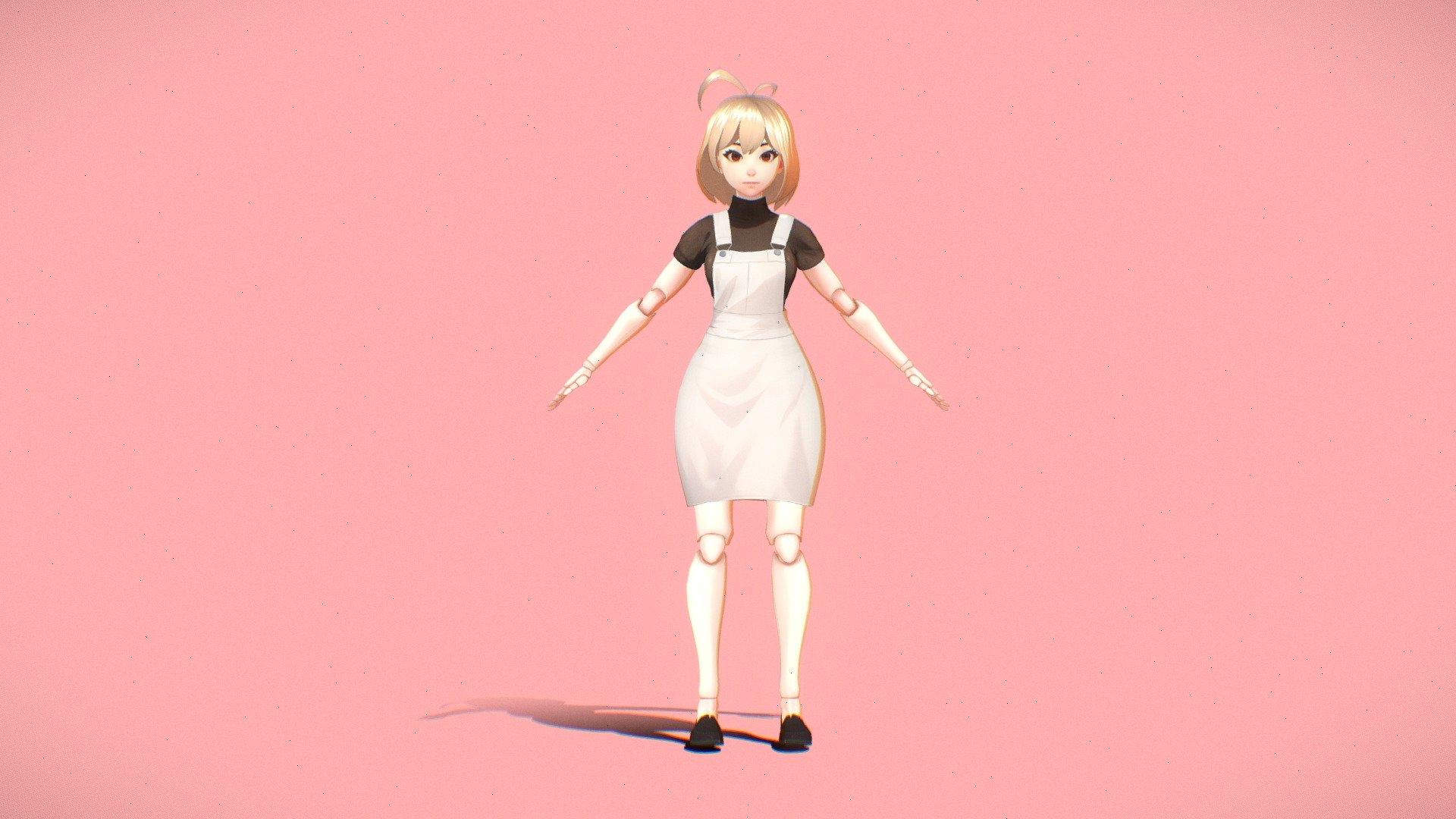 Doll Ramen Clothing, Rig and NPR Shaders - Buy Royalty Free 3D model by ...
