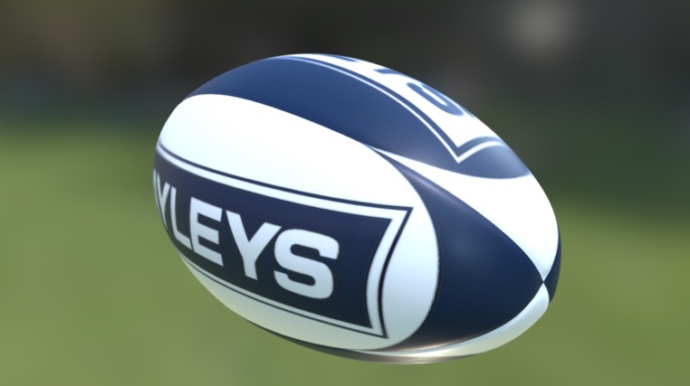 Bayleys Real Estate Rugby Ball - 3D model by LeslieRugby ...