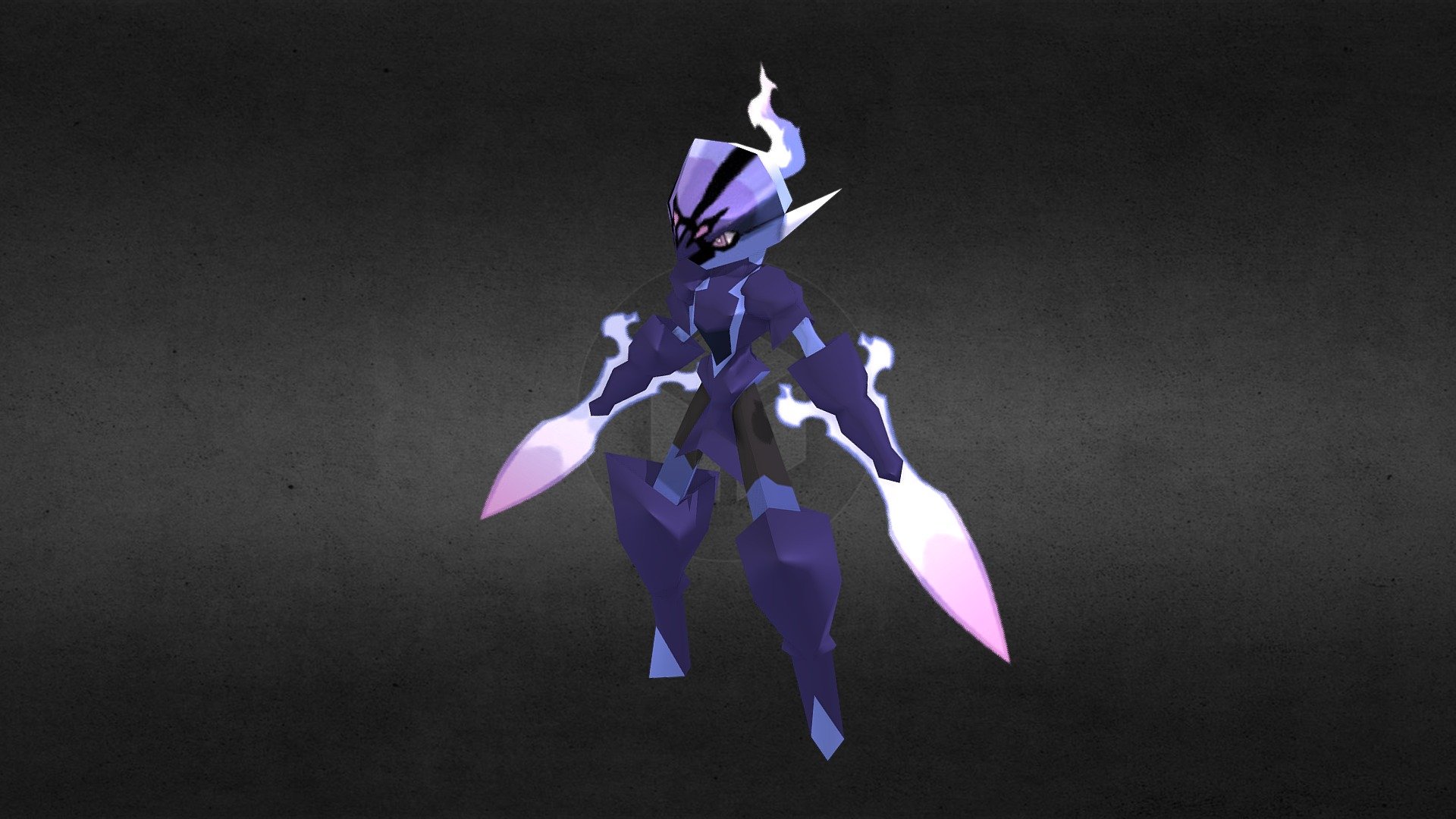 Ceruledge | N64 style - 3D model by crimsongcat [070dbb8] - Sketchfab
