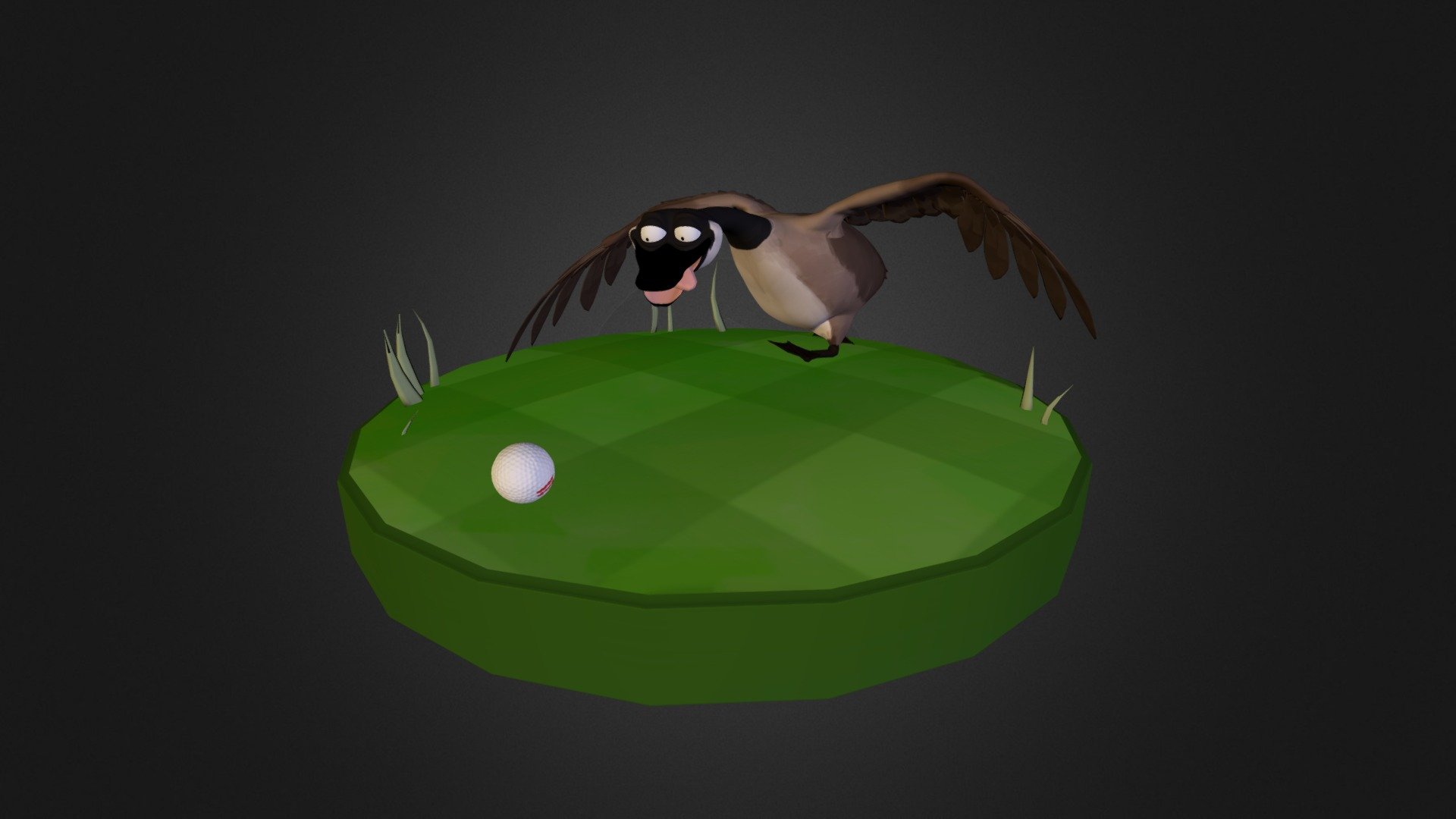 Gary Goose - 3D model by Andrez Aguayo (@aguayo3d) [070e31b] - Sketchfab