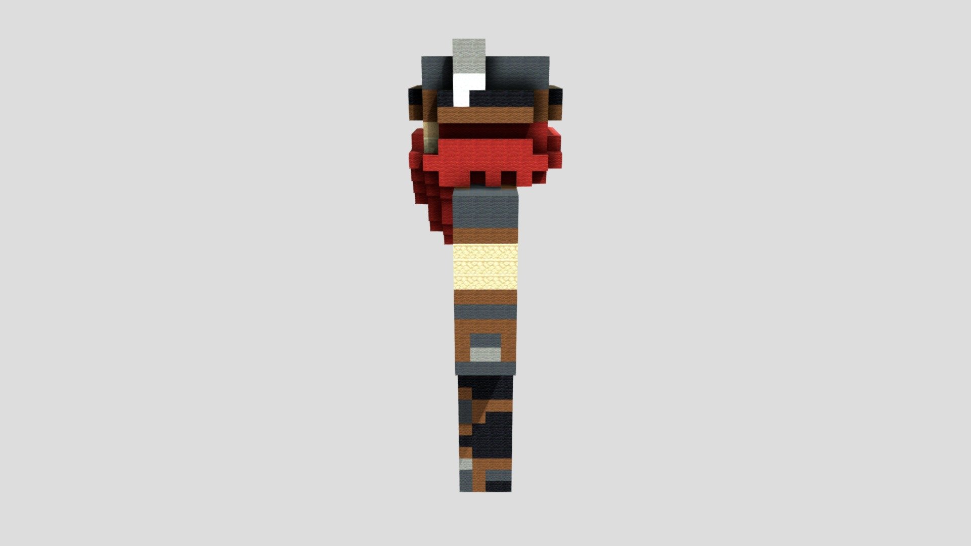 pixel-statue - Download Free 3D model by madexc [070f0b6] - Sketchfab