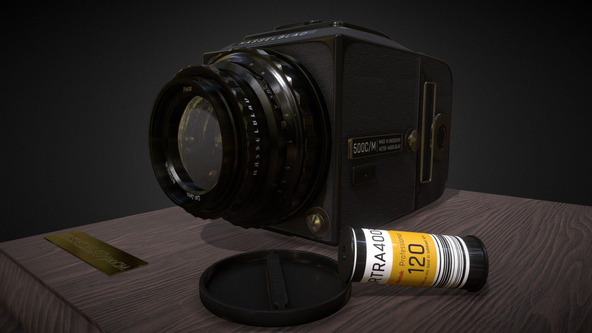 Hasselblad 5oo C/M High Poly - Download Free 3D model by Pandamboo ...