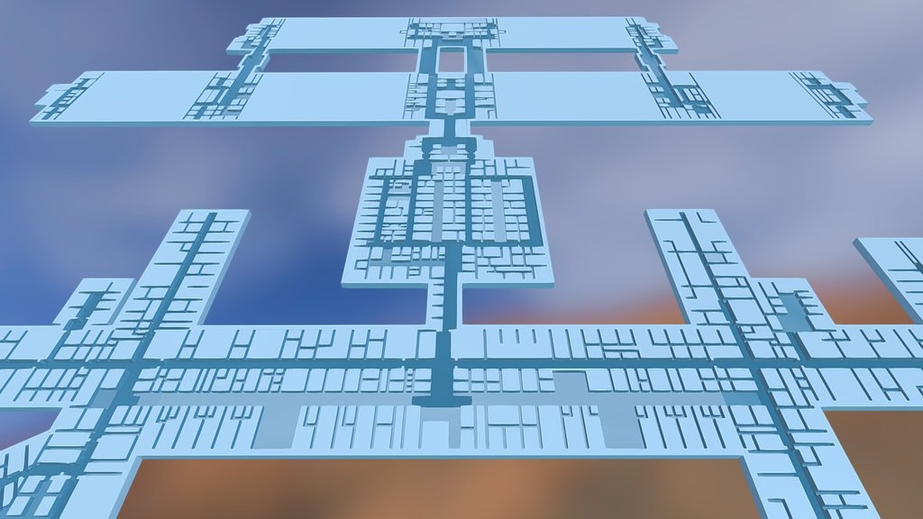 Geom 24 Floor 4 - 3D model by Rodd Halstead (@roddh) [071157e] - Sketchfab