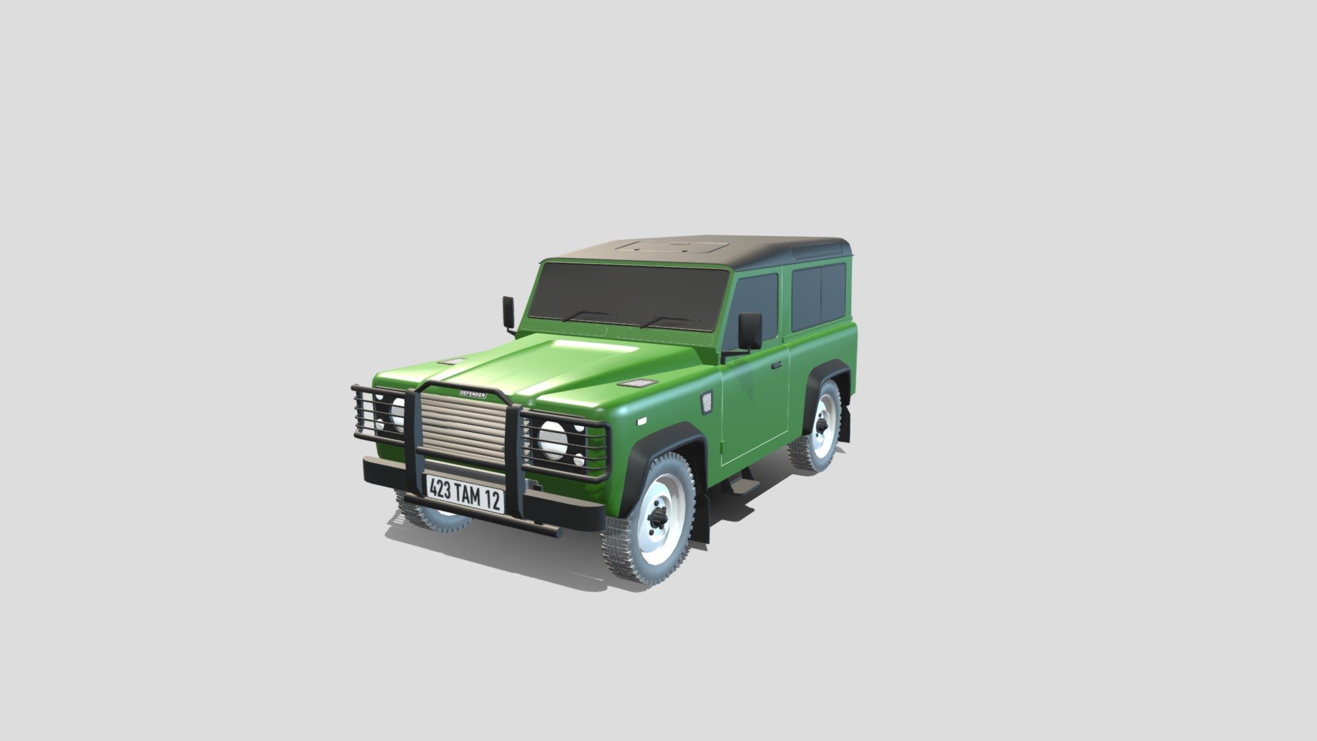 Land Rover Defender - Download Free 3D model by David_Holiday [07121d2 ...