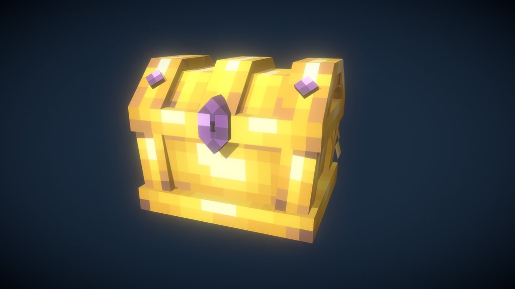 Voxel Chests - A 3D model collection by Yurii Volskii (@nebelherz ...