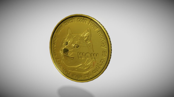 Dogecoin 3D models - Sketchfab