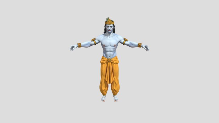 Krishna 3D models - Sketchfab