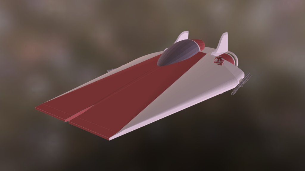A- Wing - 3D model by twrubacky [0719a62] - Sketchfab
