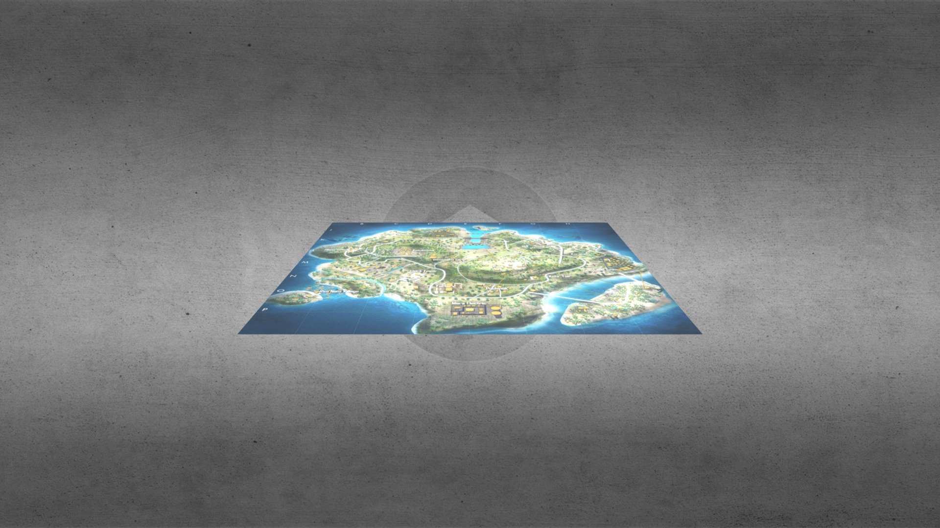 Bermuda Full Map Model Available By PaceGaming - 3D model by PACE ...