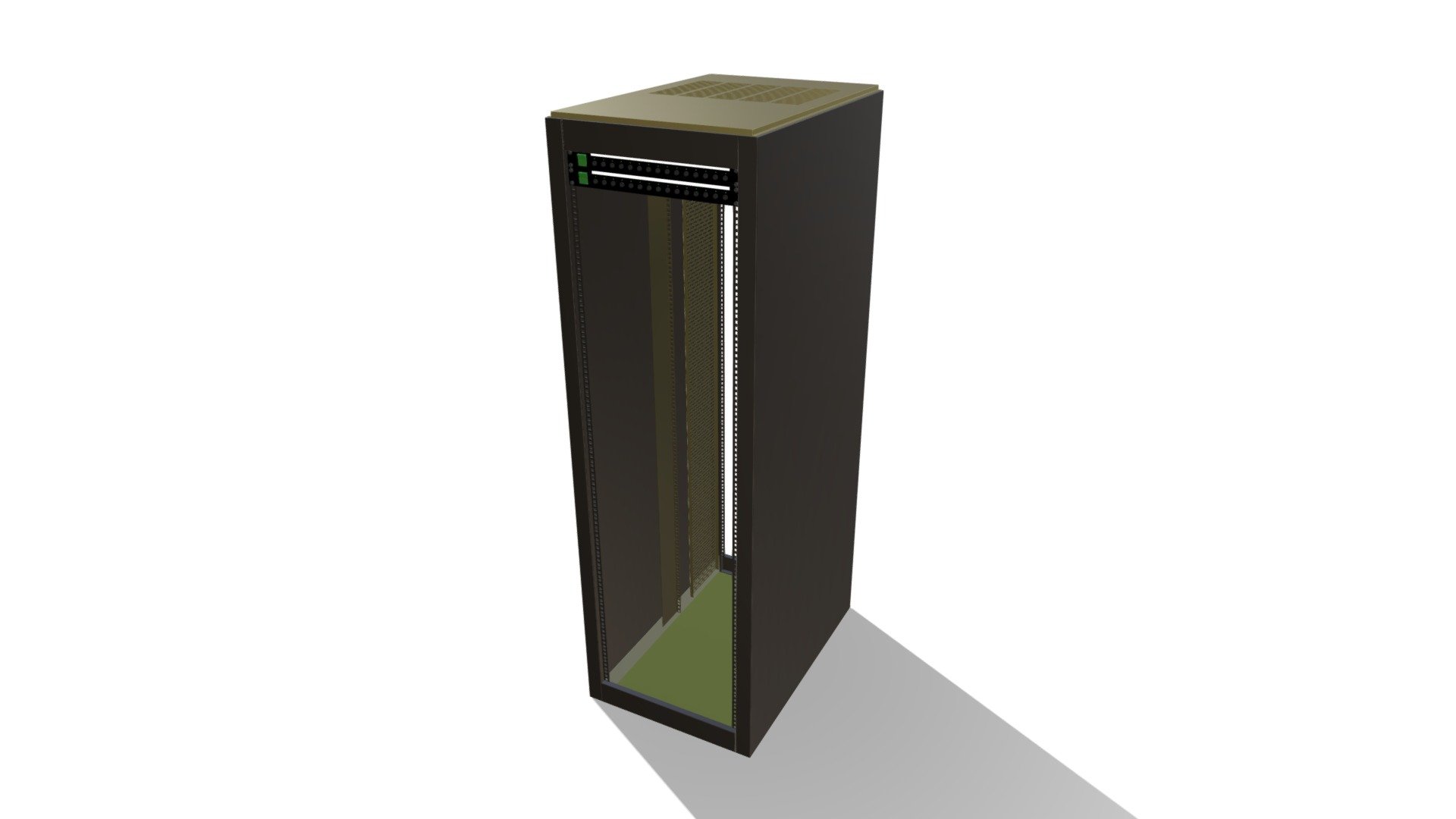 38RU 600x850 Custom Rack - Buy Royalty Free 3D model by cavicom (@ASI ...