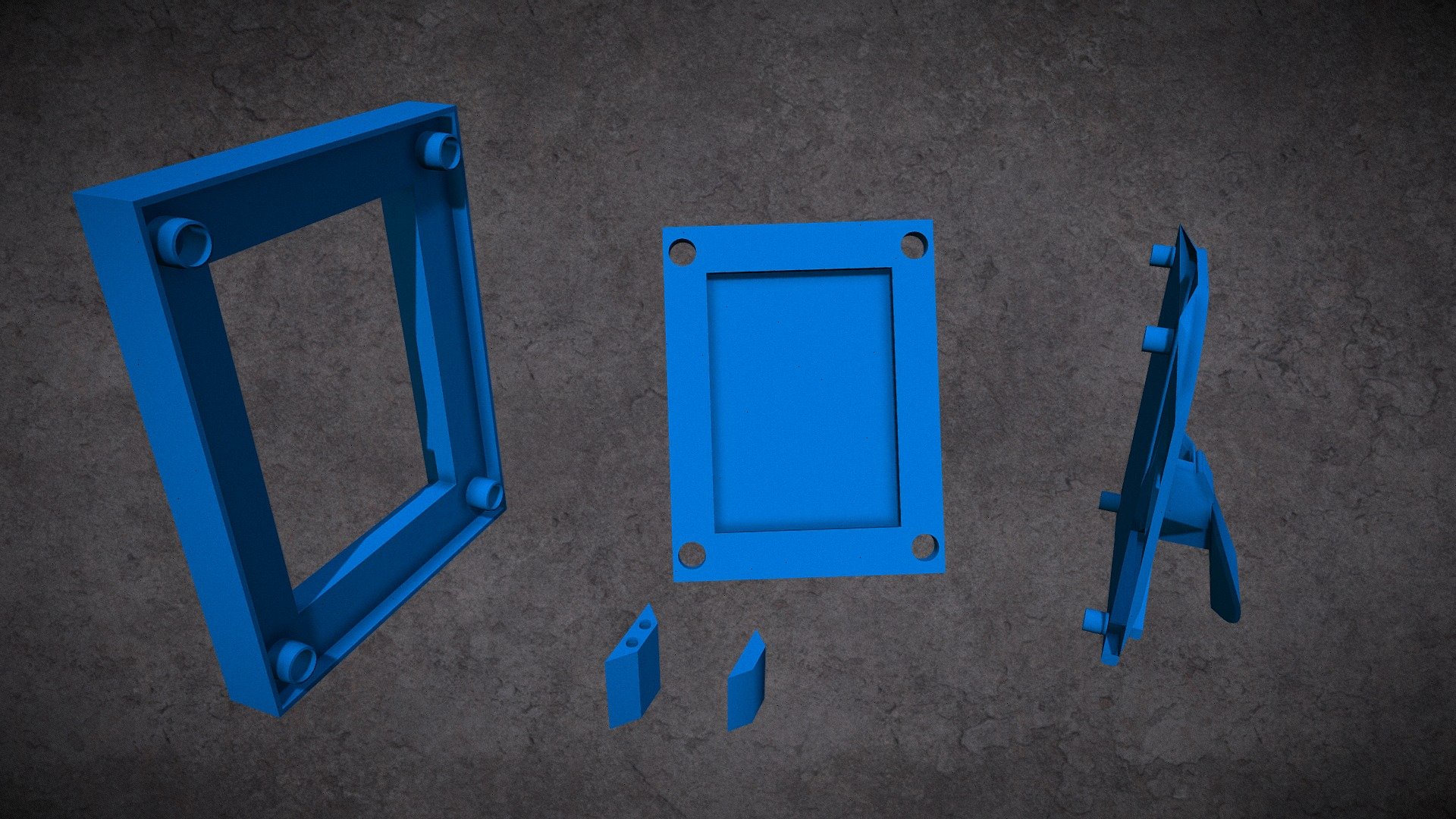 Photo Frame, 3D Printable - By Velivian Fesothe - 3D model by Velivian ...