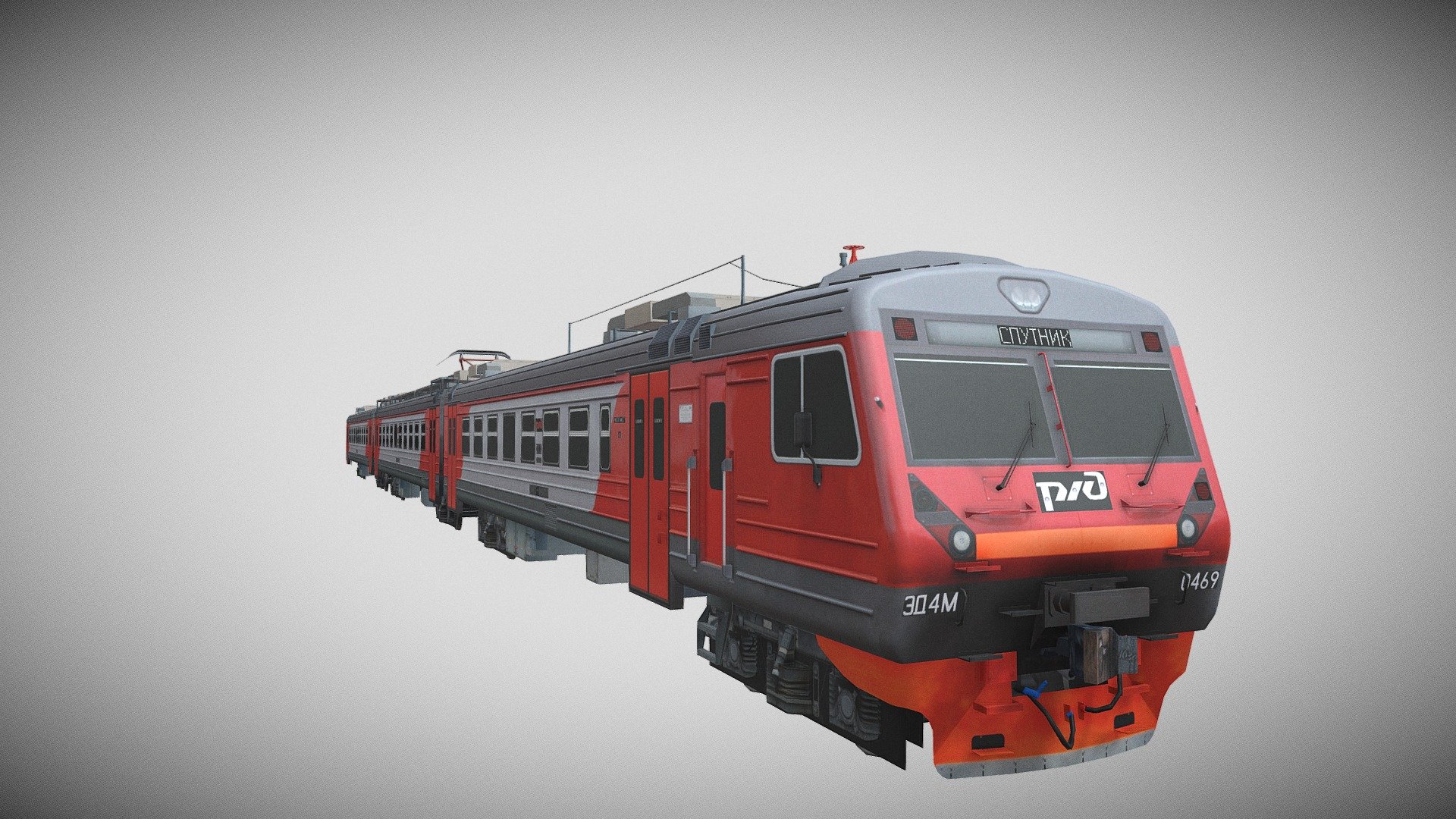 Russian Railways - Download Free 3D model by FERtyn_12 (@olezhka ...