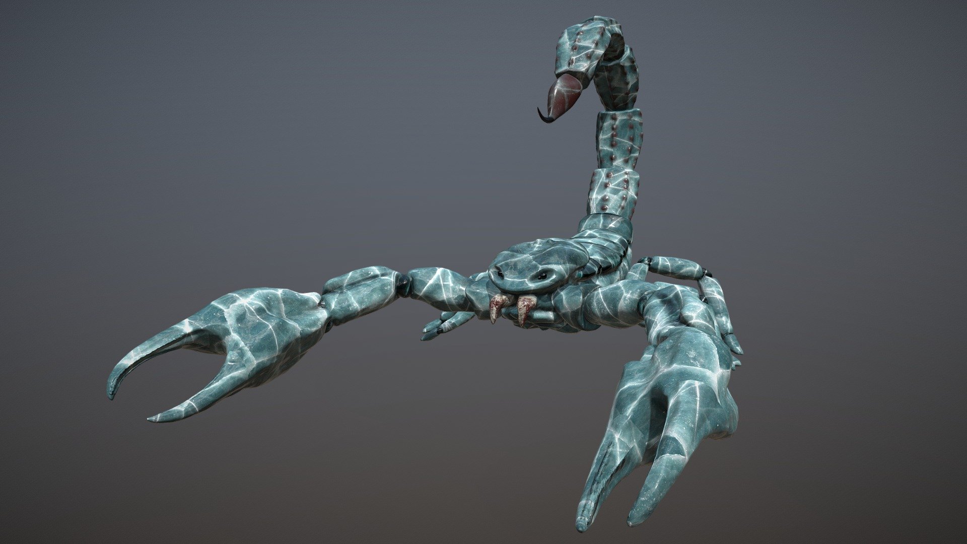 Ice scorpion - 3D model by nic3D [071c446] - Sketchfab