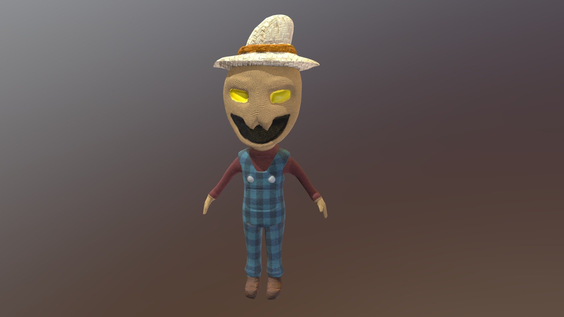 Scarecrow - Download Free 3D model by rSquare [071c85f] - Sketchfab