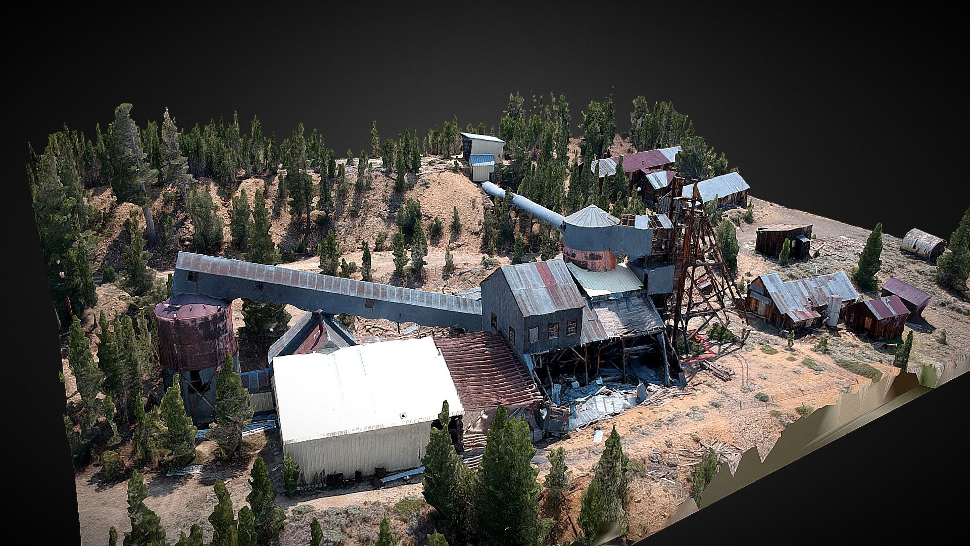 Log Cabin Mine - 3D model by California Preservation Foundation ...