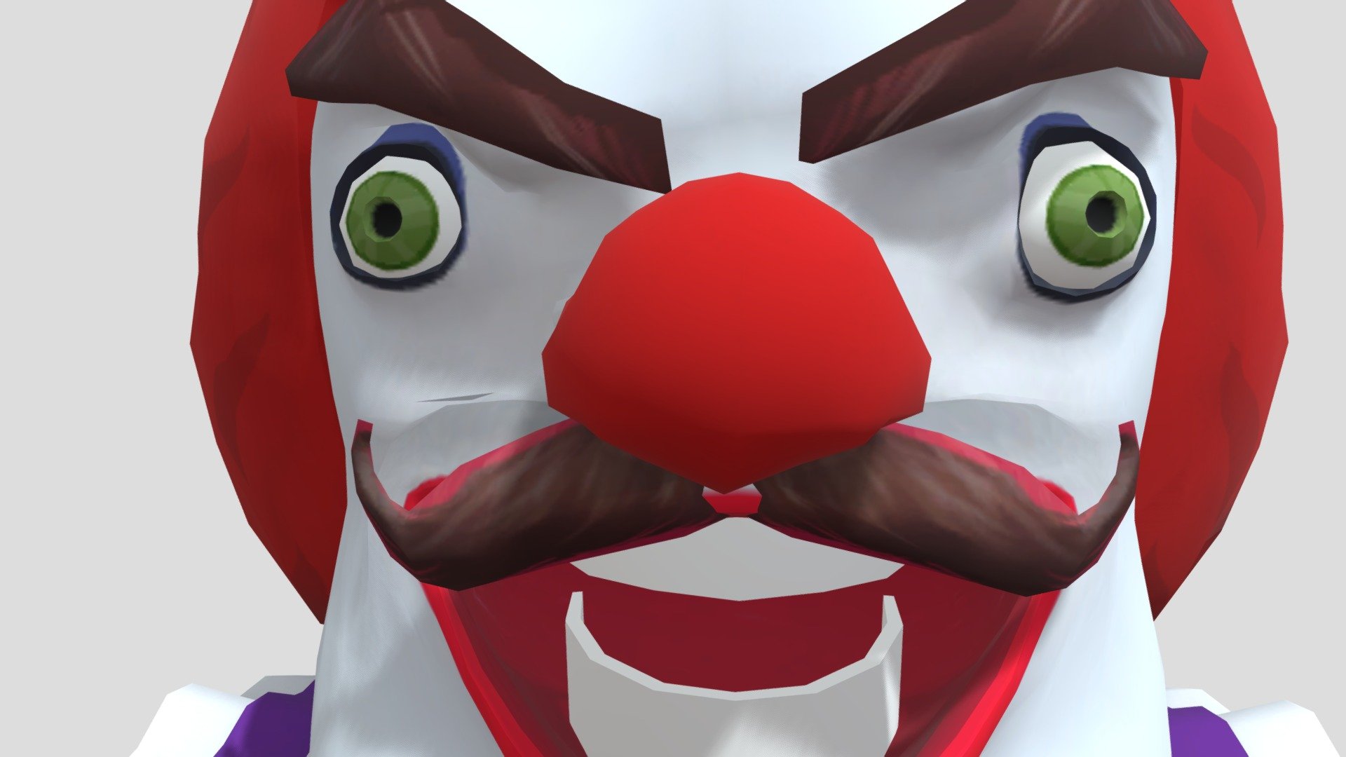 sn clown model - Download Free 3D model by Céline Tual (@comete7295 ...