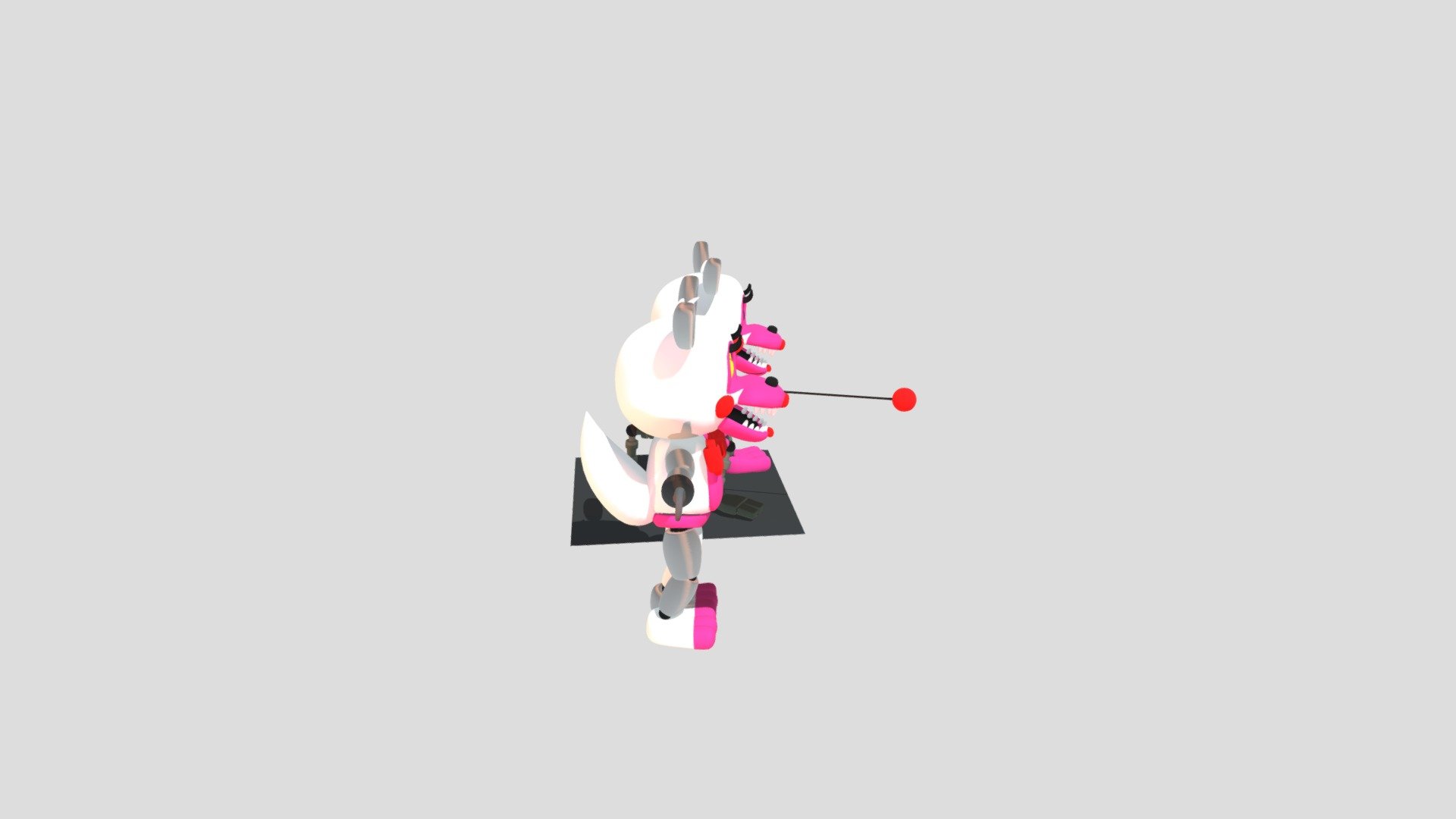 Mangle_and_ft_foxy_by_matax33_ddjeql4_1 - Download Free 3D model by ...