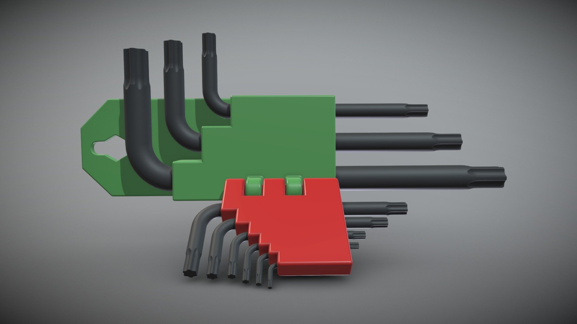 Torx stiftsleutelset 9-delig - Download Free 3D model by BVH-Techniek ...