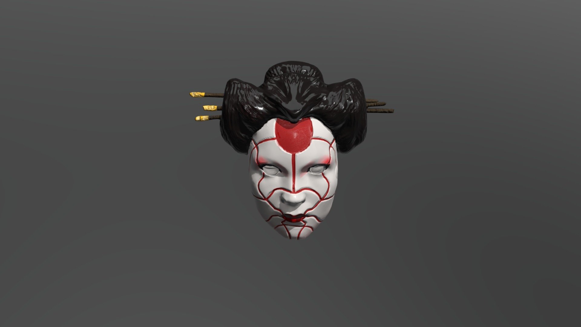 Mask 3D - 3D model by sarah.corn.v [0720afe] - Sketchfab