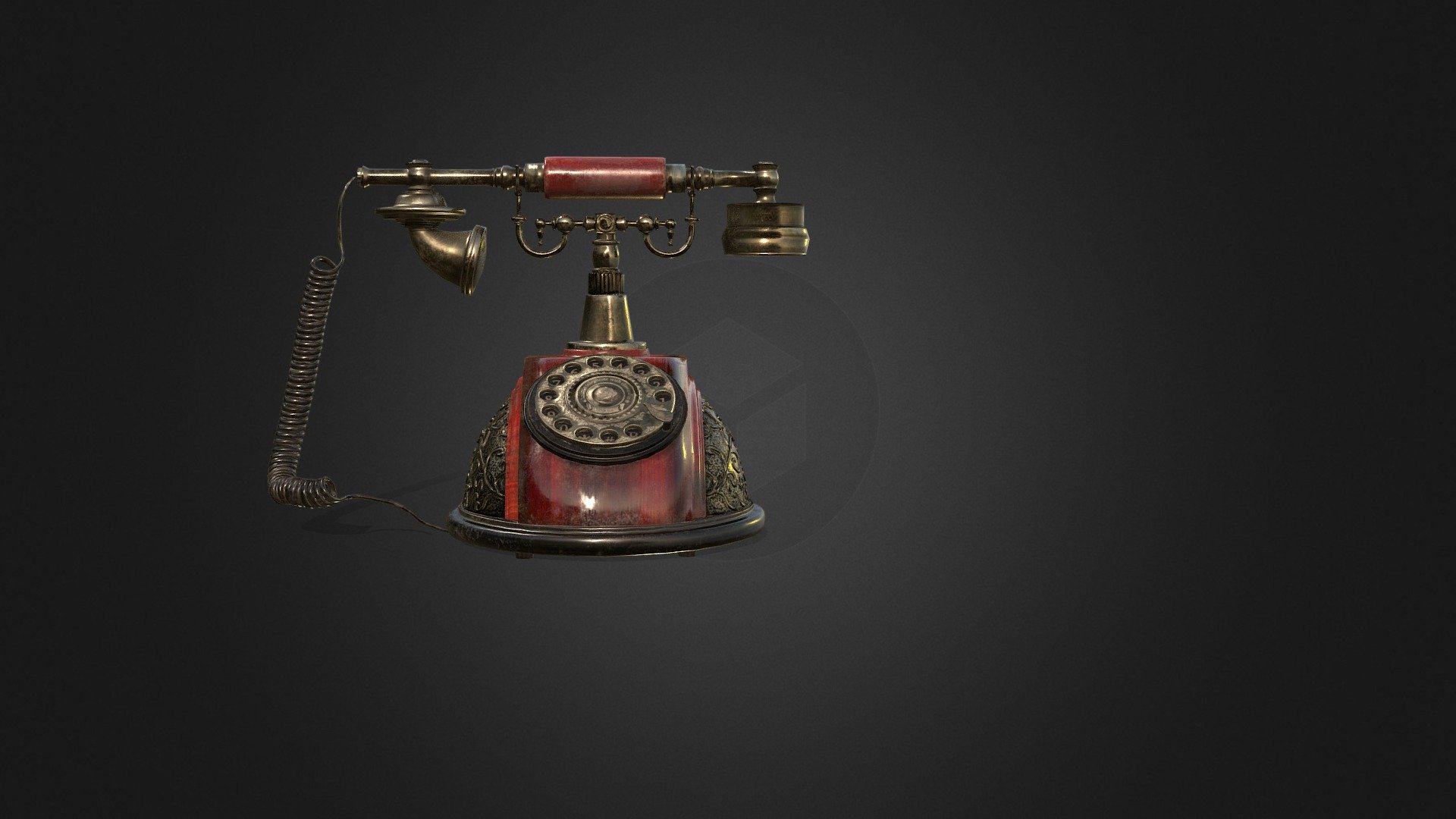 Old_Phone - Download Free 3D model by evika_ren [0721792] - Sketchfab