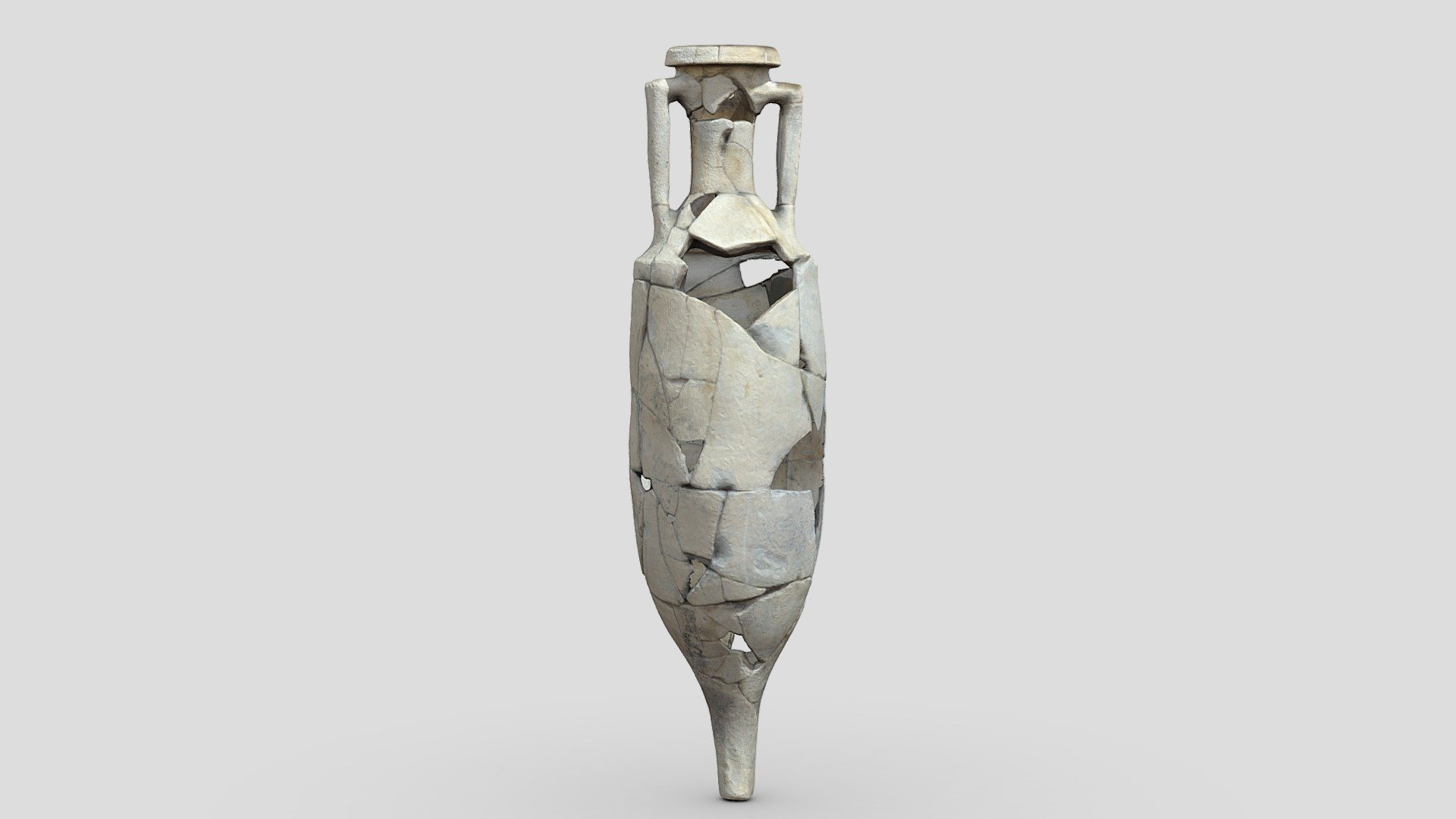 Ánfora romana / Roman amphora - 3D model by Almudena Sanguino Tallón ...