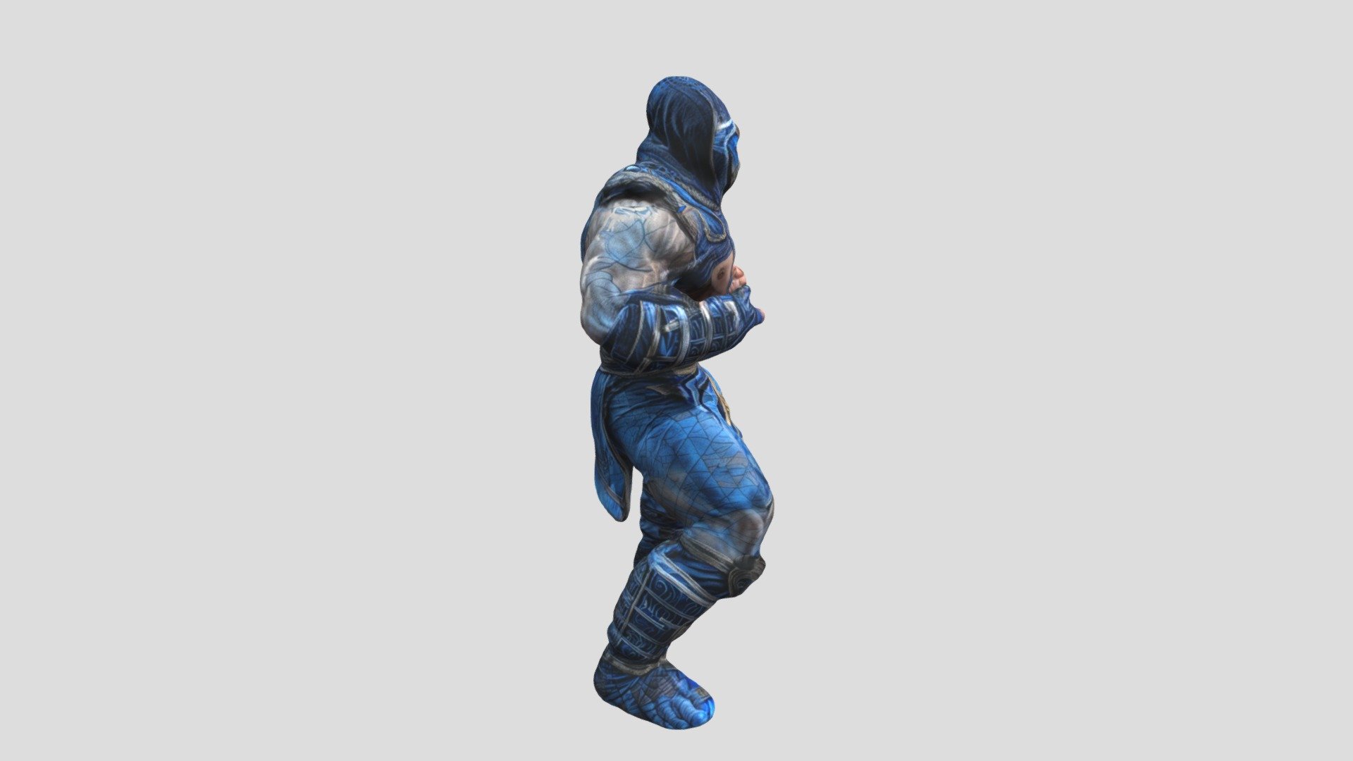 Sub-zero_from_mortal_kombat，highest_quality - 3D model by ...