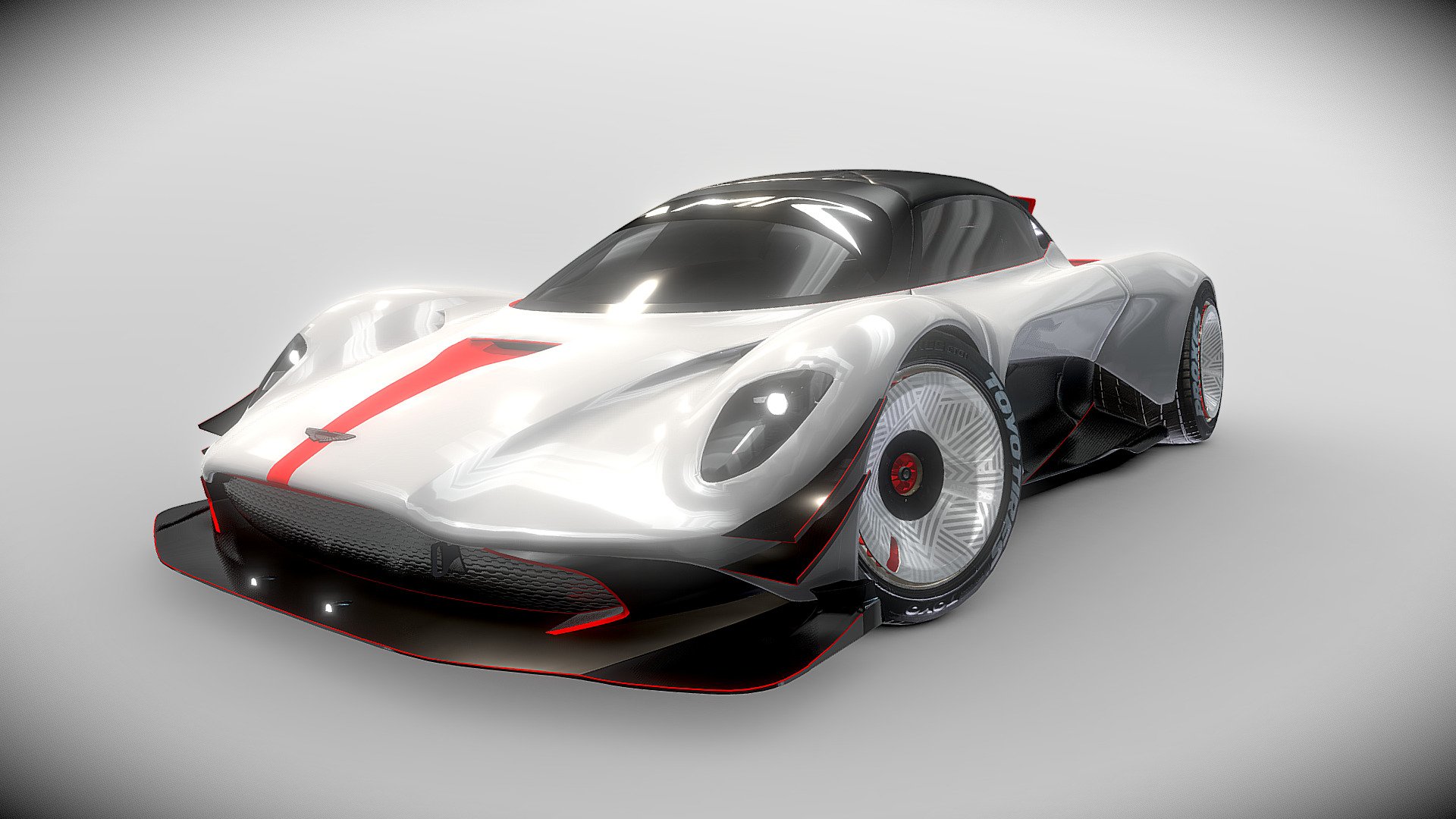 Aston Martin Vahalla AMR Pro - 3D model by OGL (@GaryLim) [072495d ...