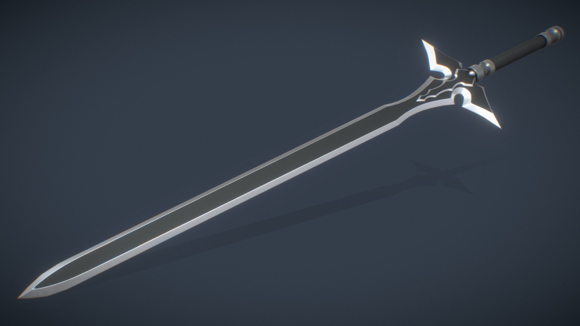 SAO Kirito sword - Download Free 3D model by Sir Erdees (@sirerdees ...