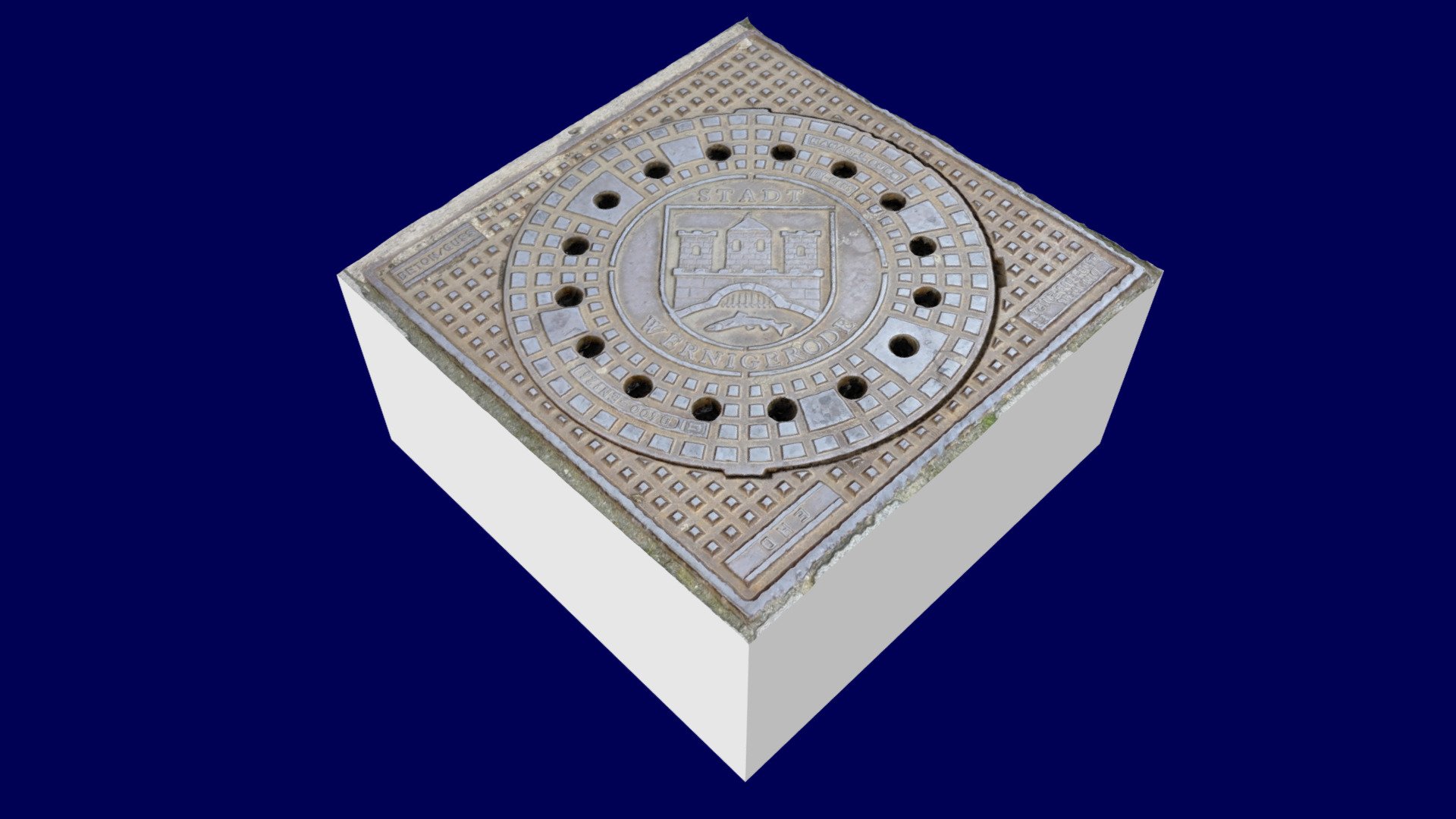 Drain Cover Wernigerode - Download Free 3D model by ddthree [0725b54 ...