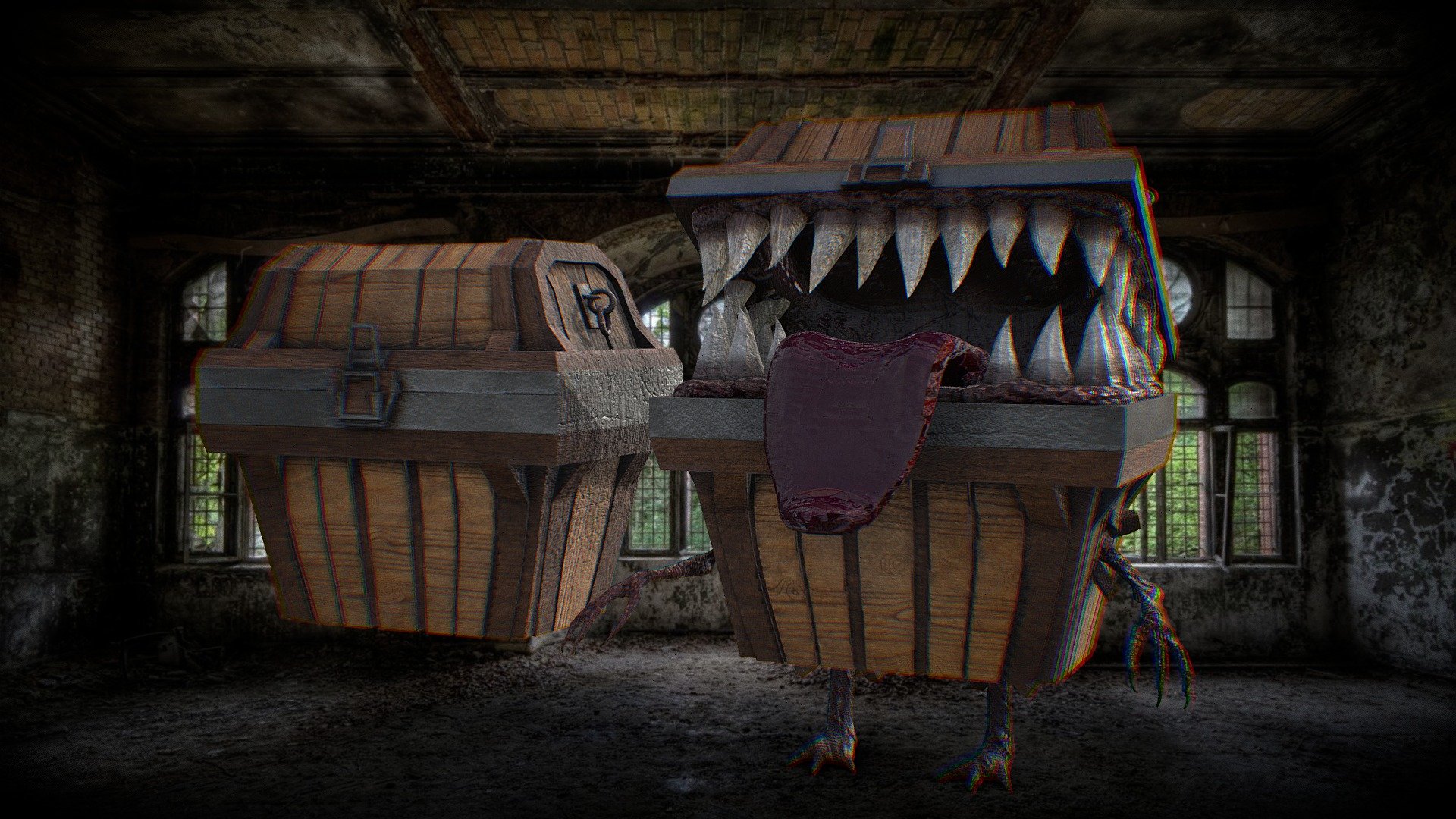 Mimic chest - Download Free 3D model by D3D (@hell3879) [07272c7 ...