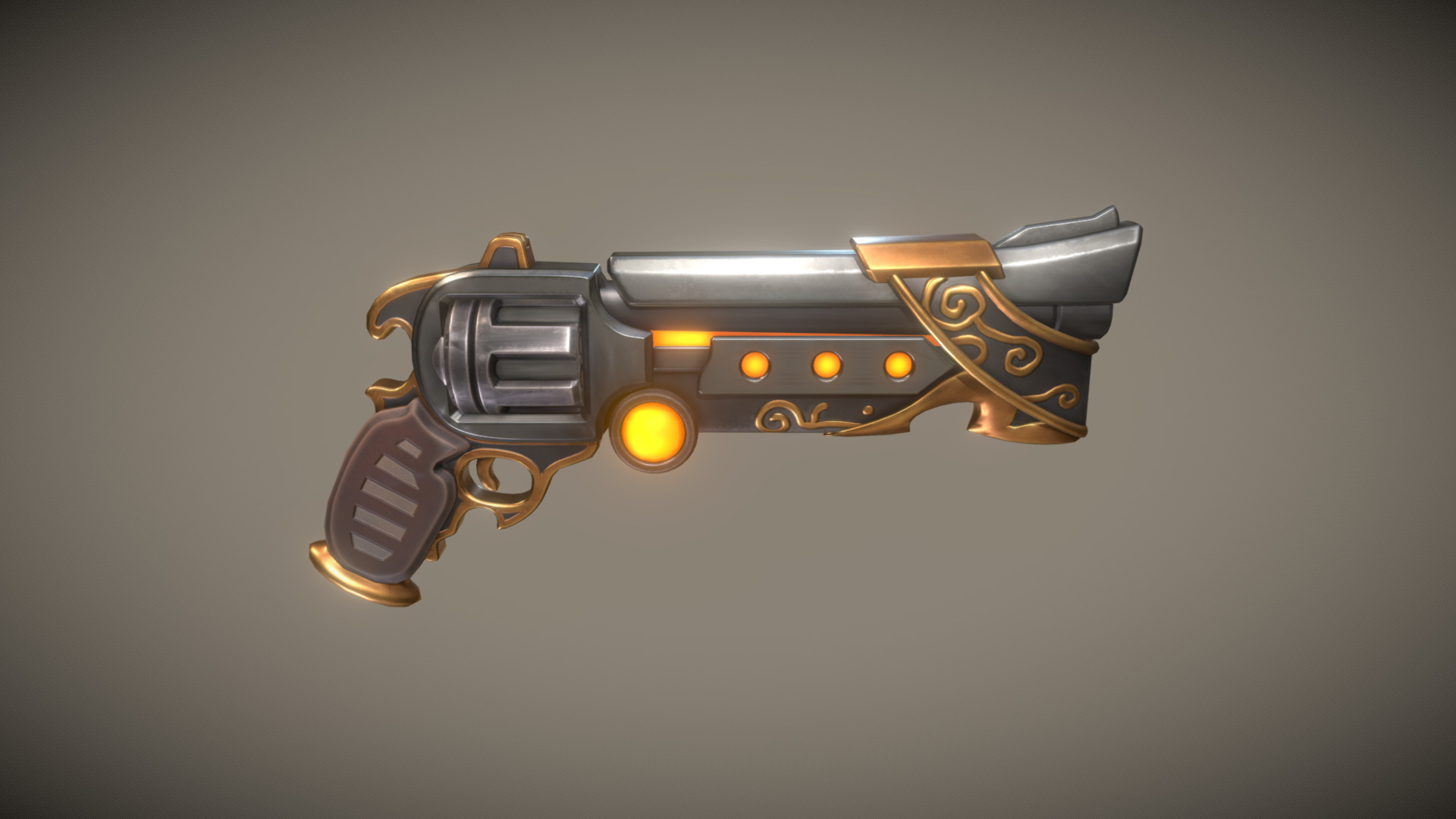 Forgemaster Gun - 3D model by braianlc [072780c] - Sketchfab