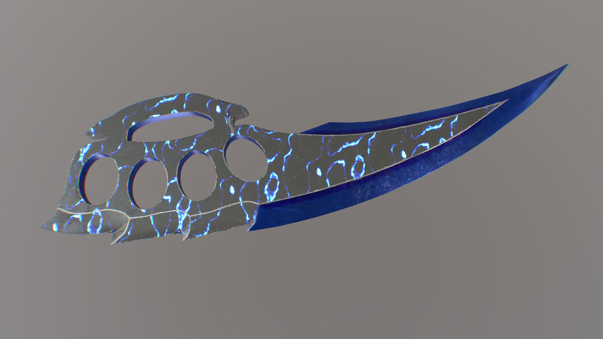 Knuckle Knife - Liquid - 3D model by vbrasill [0729896] - Sketchfab
